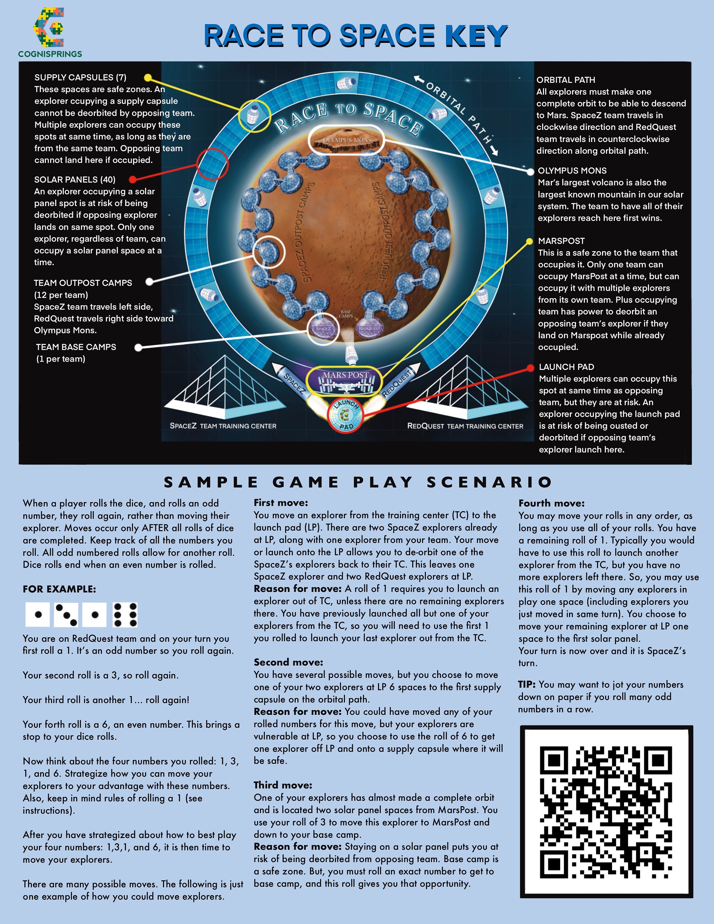 Race-to-space Board Games for Kids - Family Games - Educational Games ...