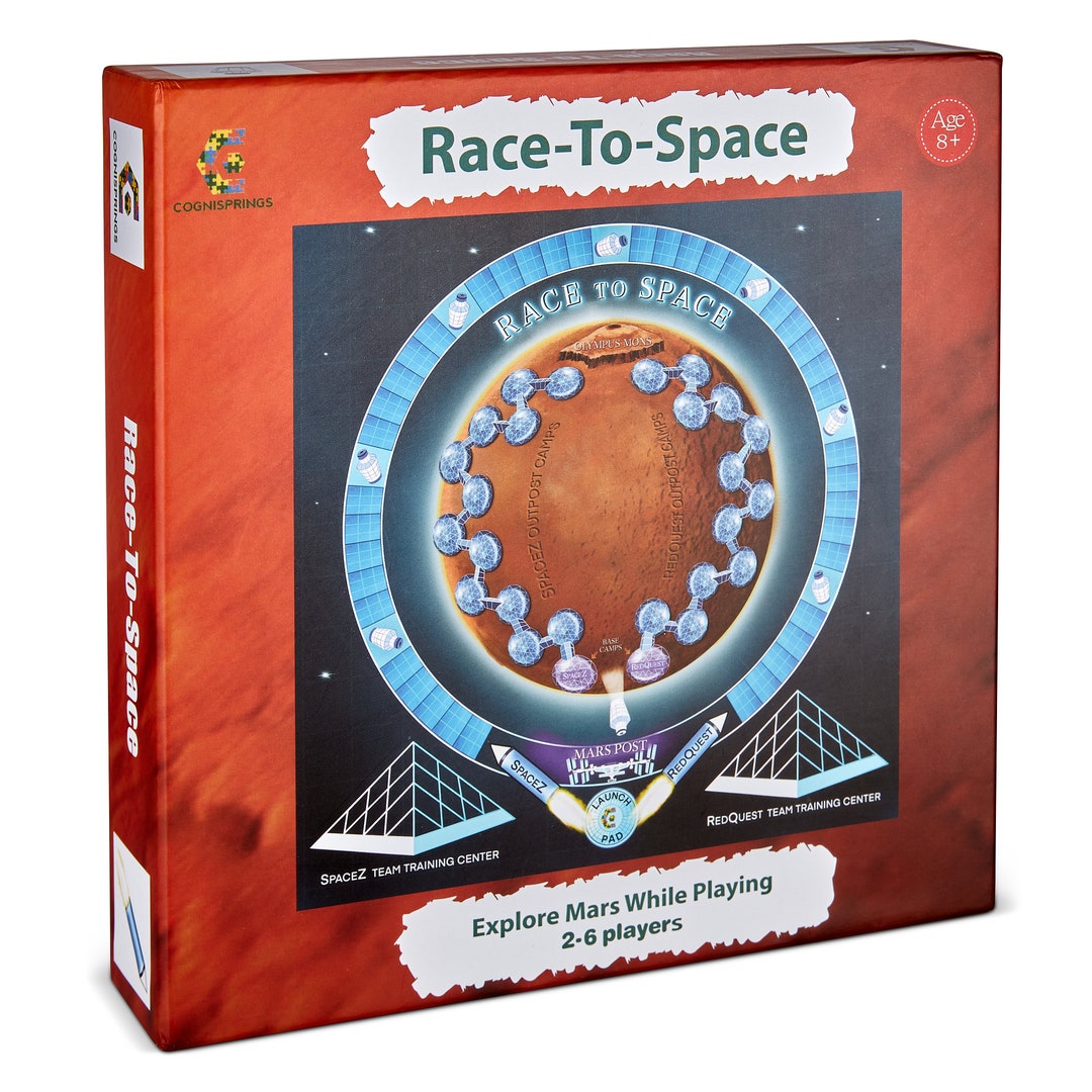 Race-to-space Board Games for Kids - Family Games - Educational Games ...
