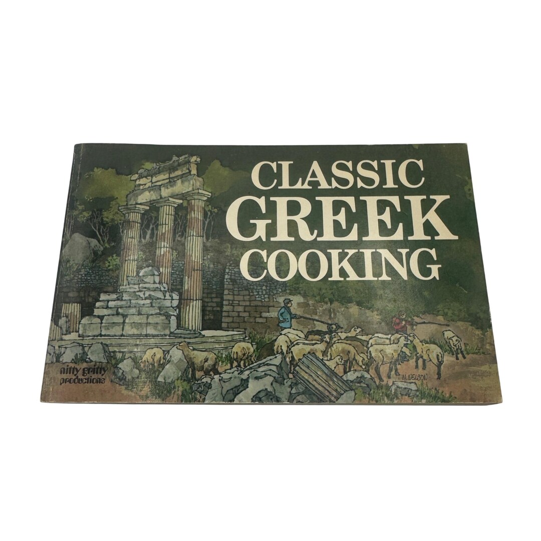 Classic Greek Cooking Book by Daphne Metaxas Recipes & Illustrations ...