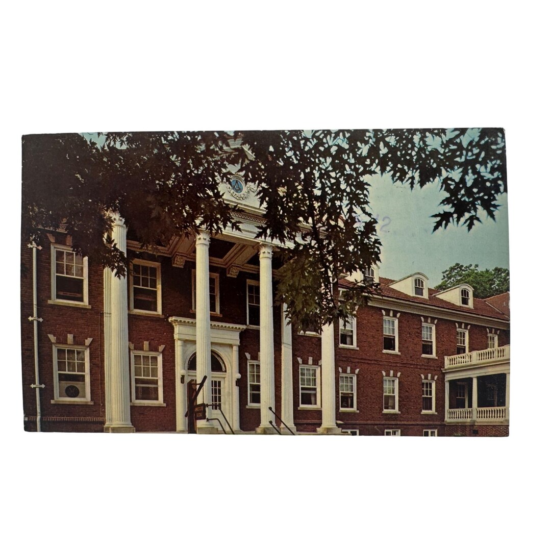 Vintage Indiana Masonic Home Postcard With 1973 Handwritten Message ...