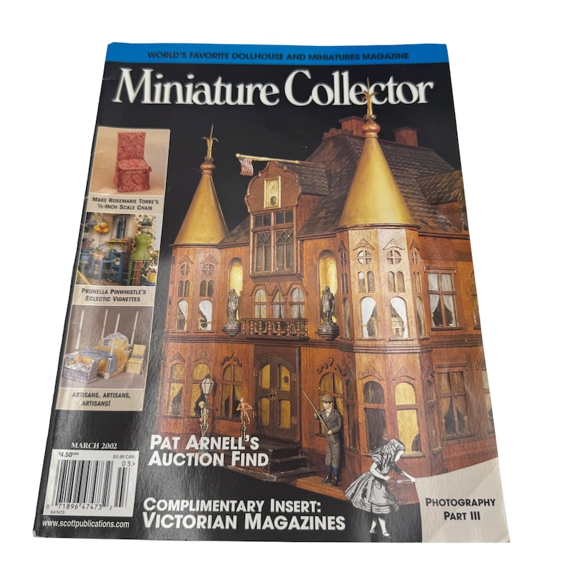 March 2002 Miniature Collector Magazine Victorian Magazine Insert - Etsy