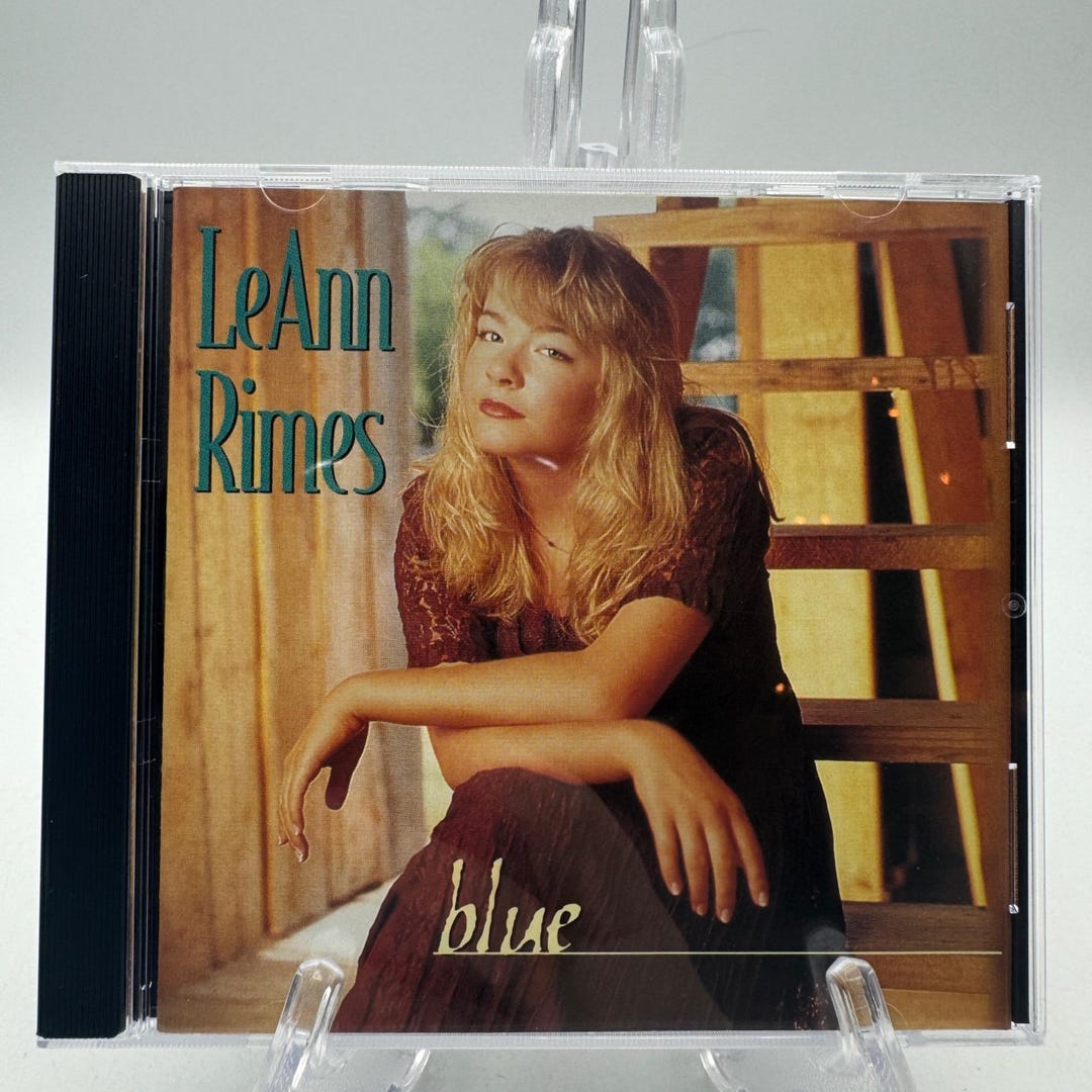 Leann Rimes Blue CD 1996 Curb Records Country Album Jewel Case D2-77821 ...