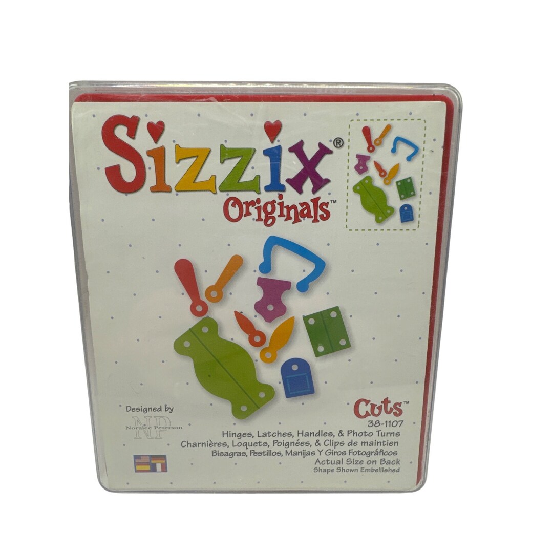 Sizzix Originals Hinges Latches Handles and Photo Turns Die Cuts - Etsy
