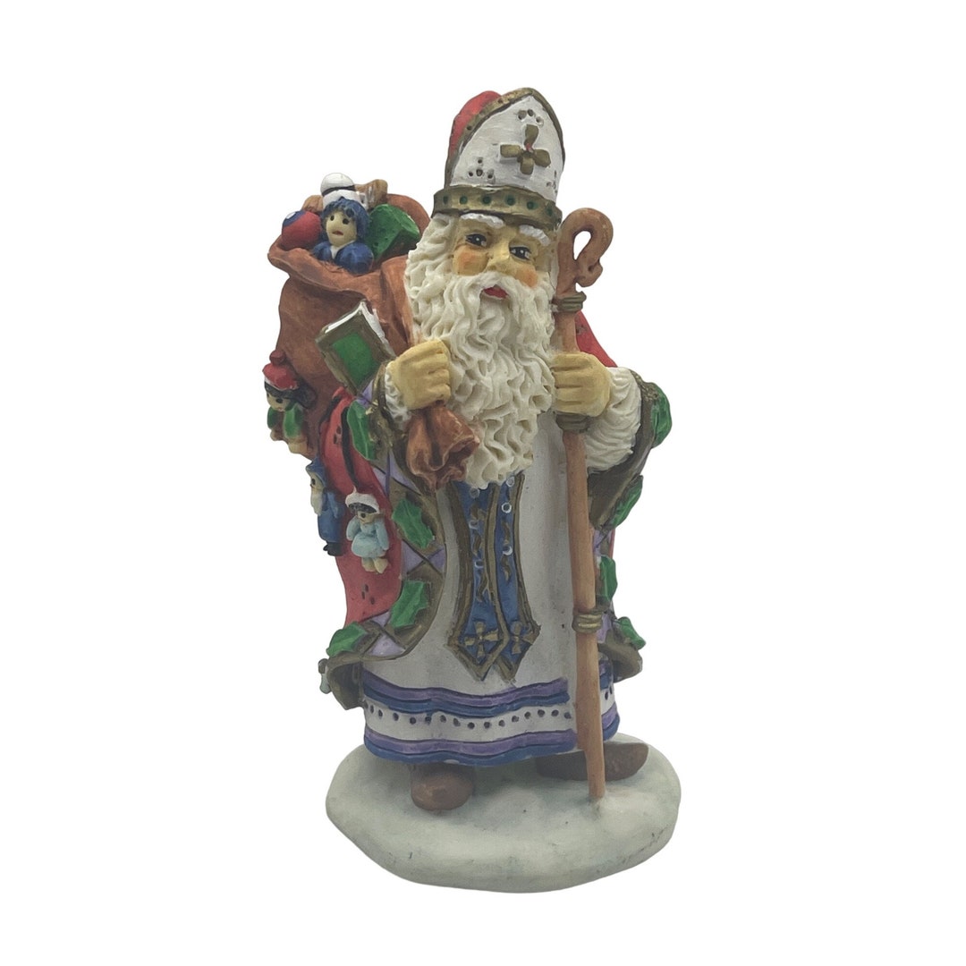 Bronson Collectibles Sinter Klaas From Holland 4" Old World Santa 1995 ...