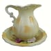 Vintage Roses Bowl Pitcher Wash Basin Japan Small Decorative 6" Hand ...