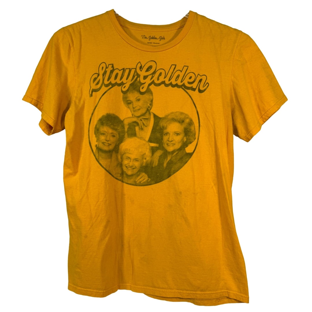 Vintage Golden Girls stay Golden T-shirt M ABC Studios 100% Cotton - Etsy