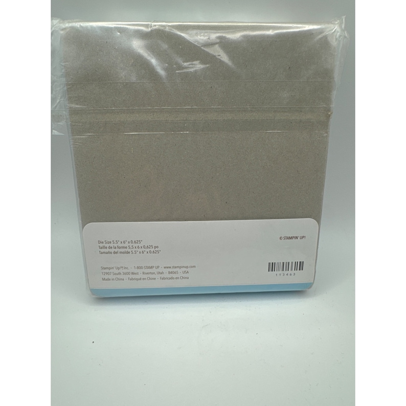 Stampin up Sizzix Big Shot Bigz Top Note Die 5.5 X 6 X 0.625 for Paper ...