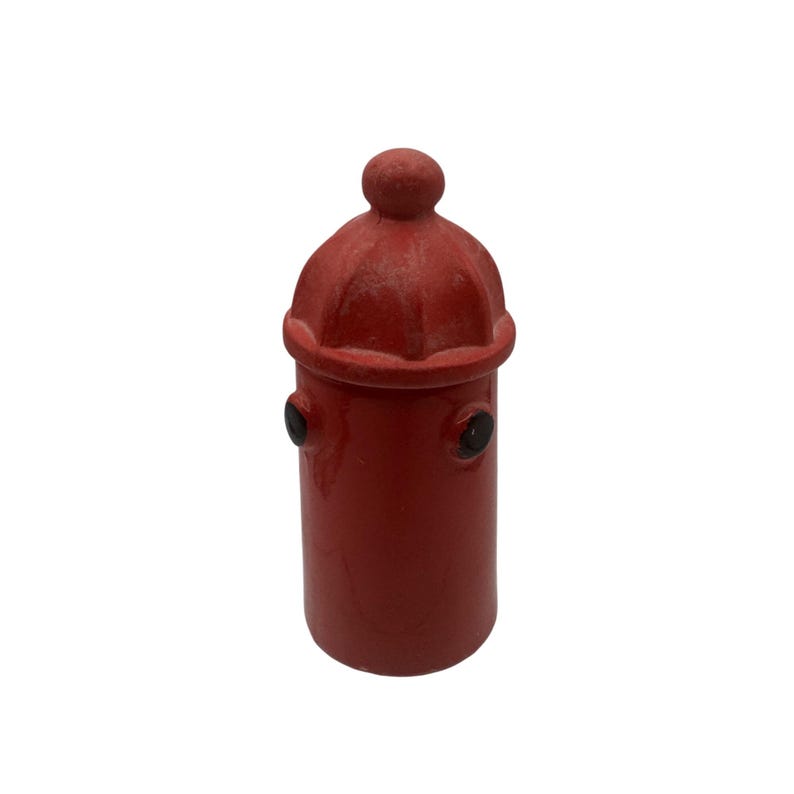Vintage Artmark Red Fire Hydrant Jam Butter Sugar Ceramic Jar - Etsy