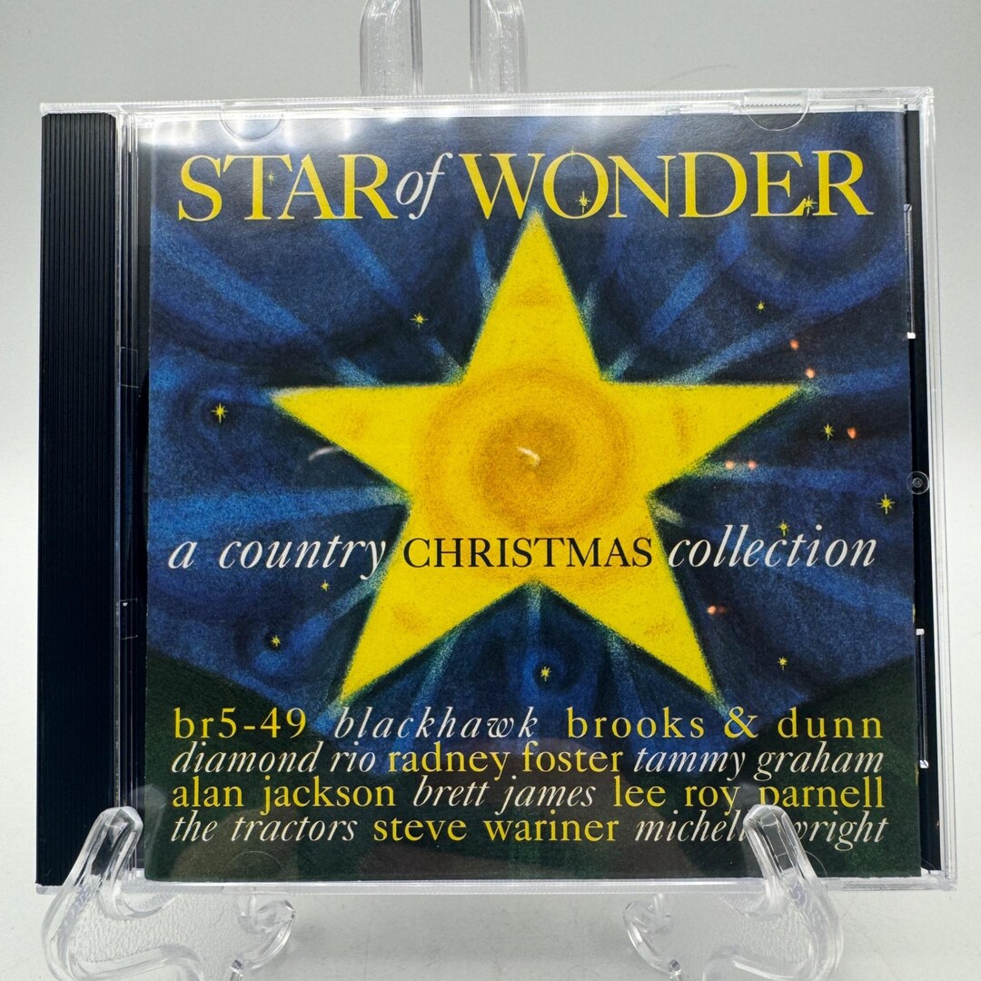 Star of Wonder Country Christmas Collection CD Alan Jackson Brooks Dunn ...