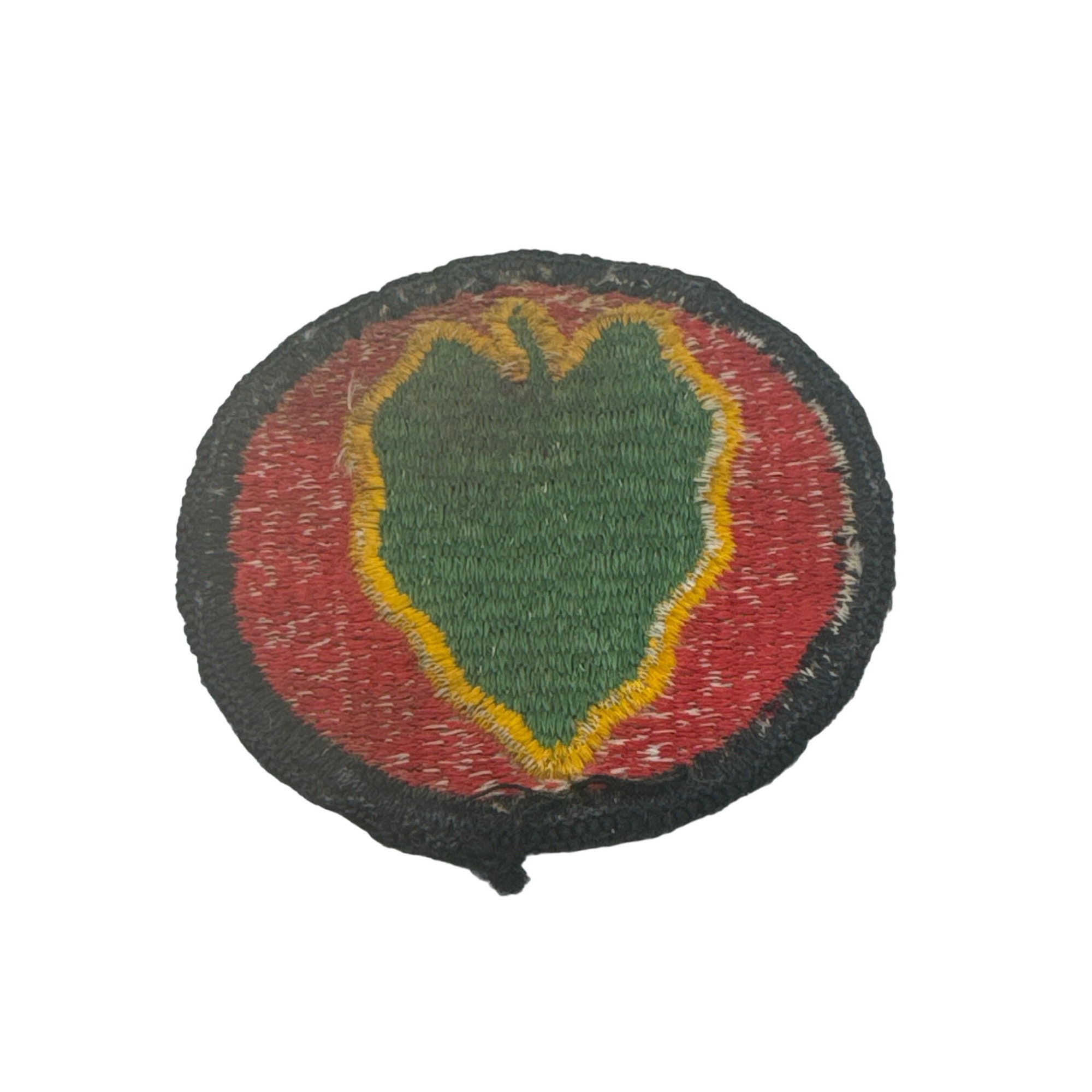 Vintage US Army 24th Infantry Shoulder Patch Embroidered Military ...