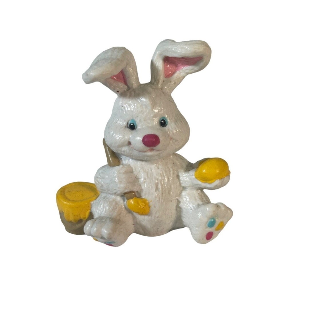 Applause Herman Goelitz Inc. Plastic Rubber Easter Bunny Rabbit Rare - Etsy