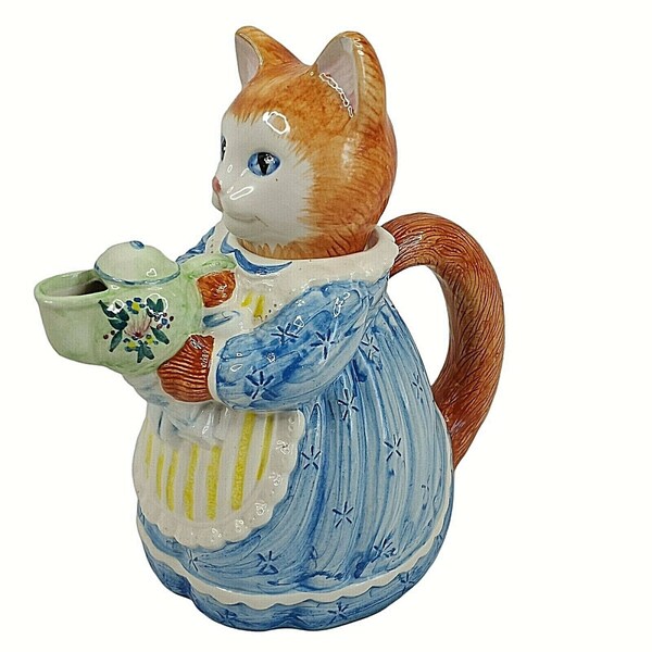 Cat Teapot - Etsy