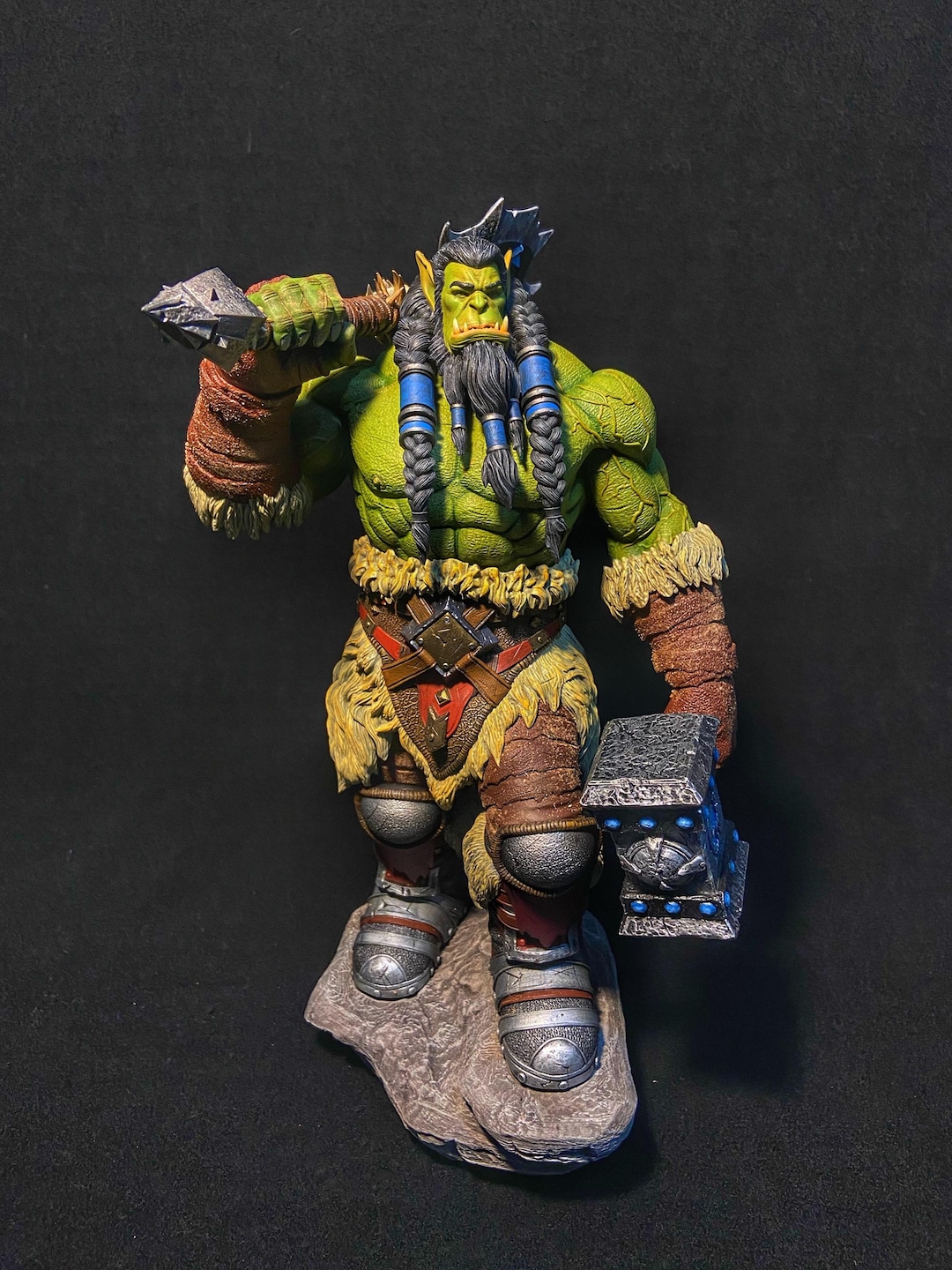 Thrall Statue - Warcraft Collectible - Etsy