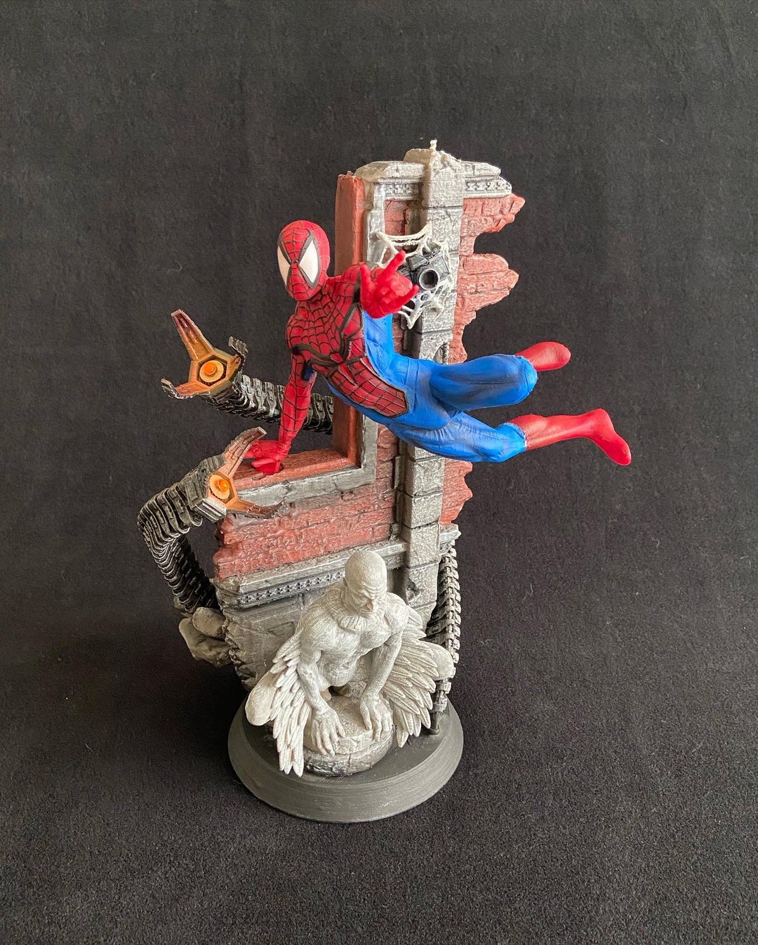 Spiderman Statue - Marvel Collectible - Etsy