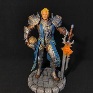 Anduin Wrynn Statue - World of Warcraft Collectible - Etsy Canada