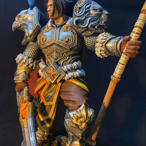 Varian Wrynn Statue - World of Warcraft Collectible - Etsy