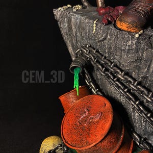 1 5 Violator Statue Spawn Comic Book Collectible Etsy