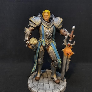 Anduin Wrynn Statue - World of Warcraft Collectible - Etsy Canada
