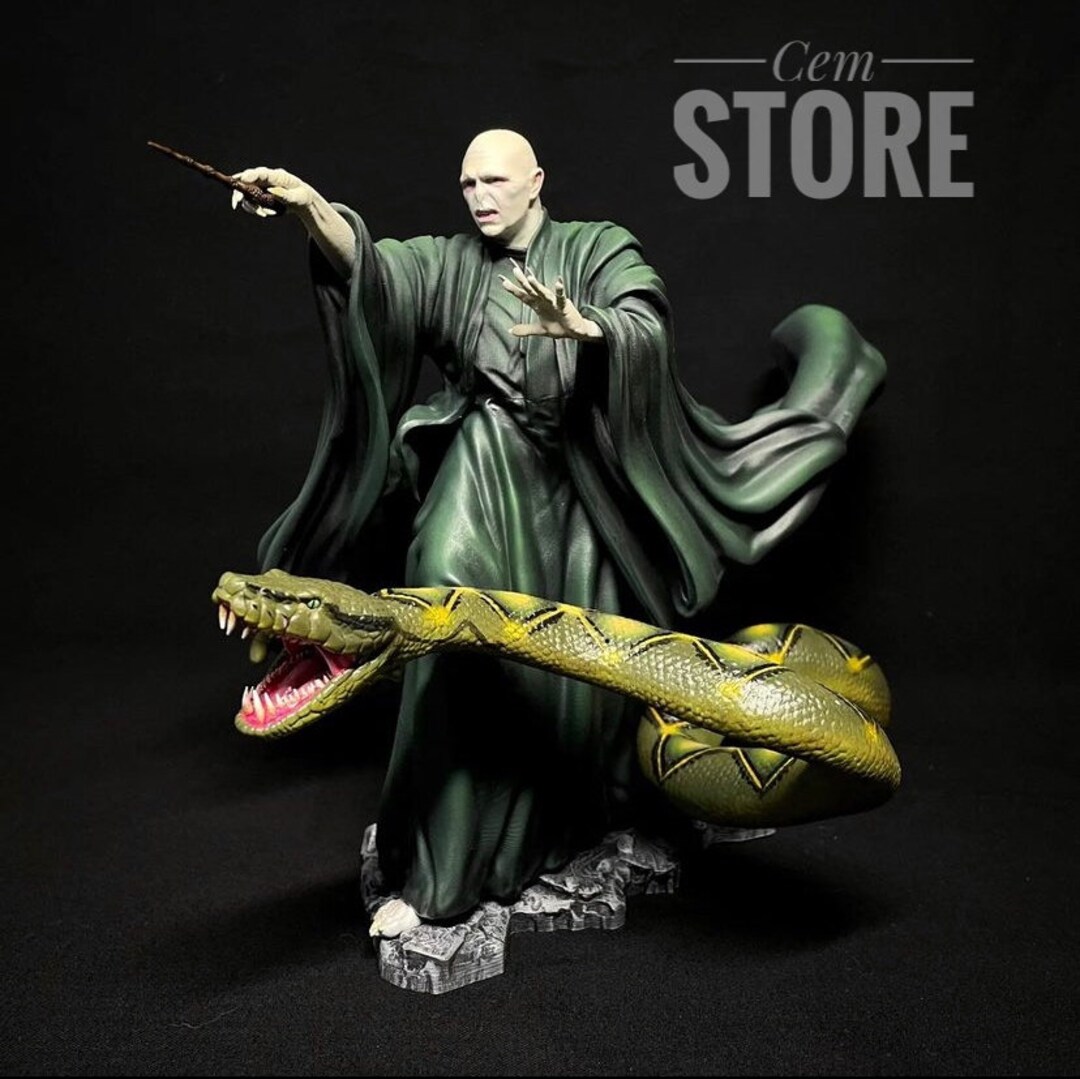 Voldemort Statue Harry Potter Collectible - Etsy