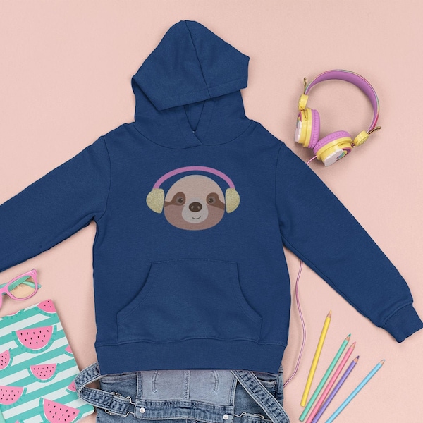Sloth Hoodie - Etsy