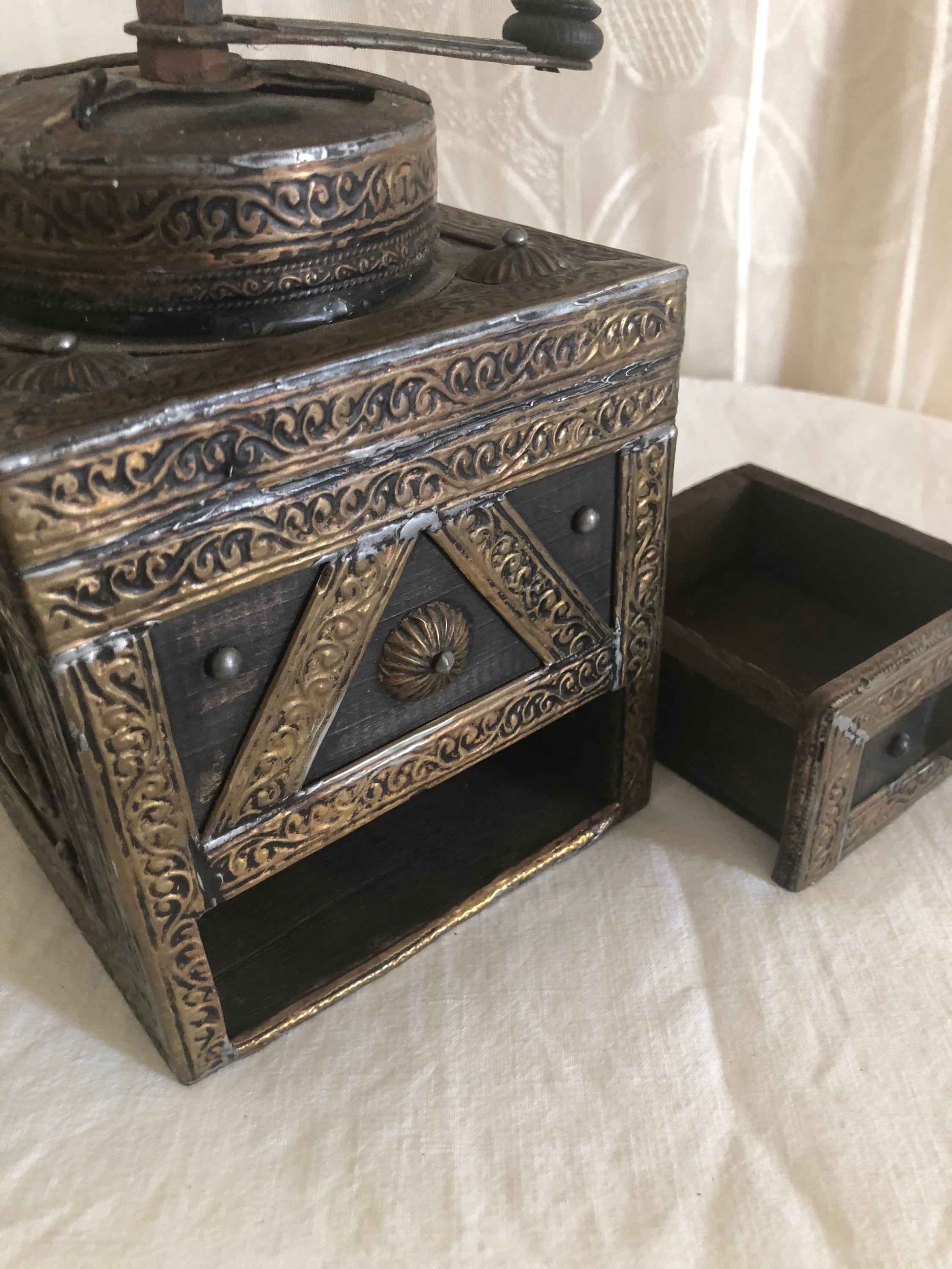 Moroccan Antique / Vintage Coffee Grinder / Middle East / - Etsy