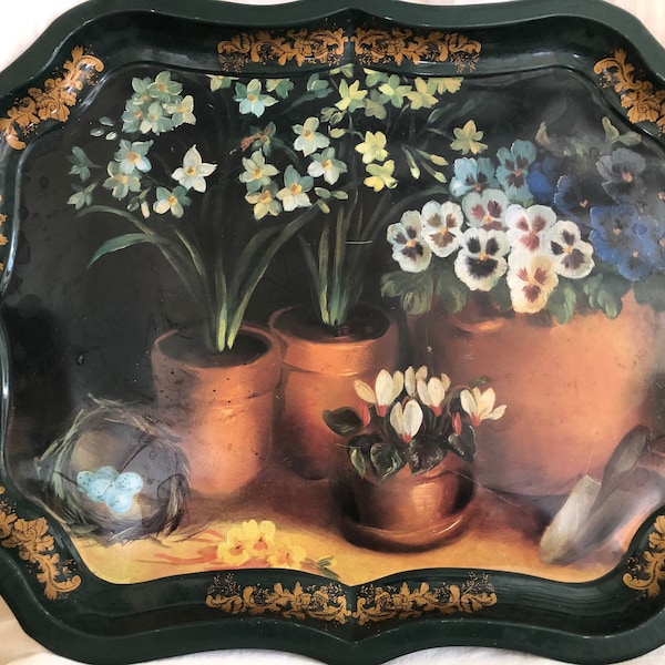 Toleware Tray - Etsy