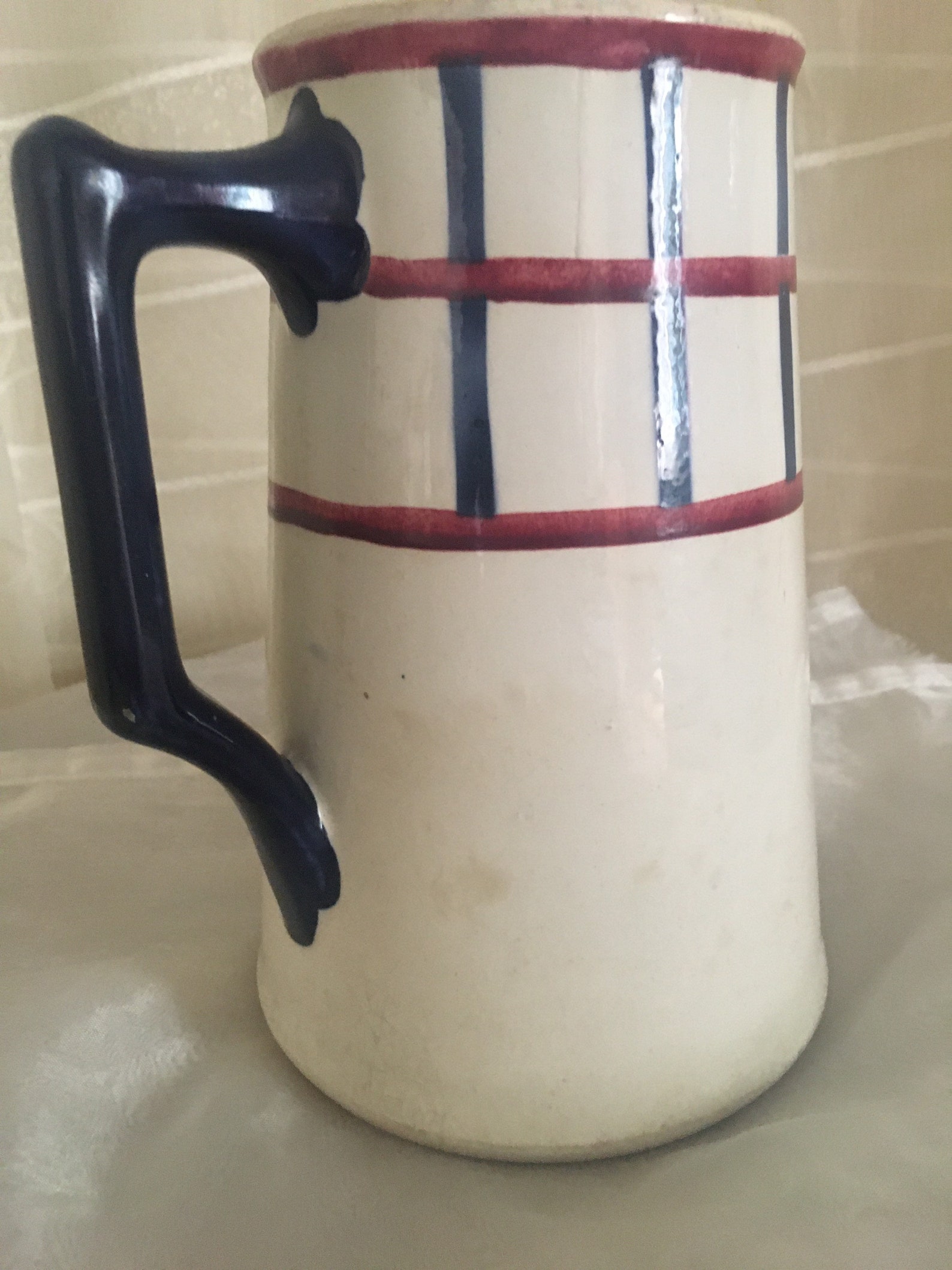 Vintage Bearm HBCM Basque Pottery Milk Jug 1920s - Etsy
