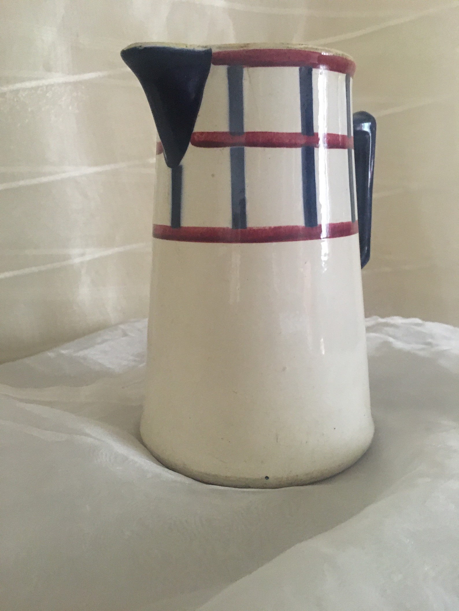 Vintage Bearm HBCM Basque Pottery Milk Jug 1920s - Etsy