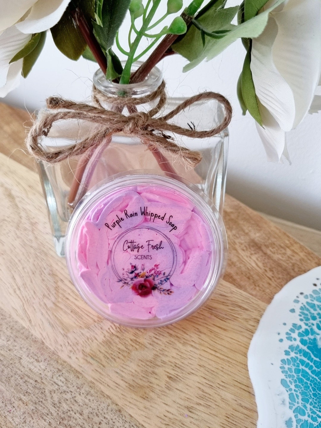 Purple Rain Scented Whipped Soap: Multi-purpose for Bath, Shower or ...