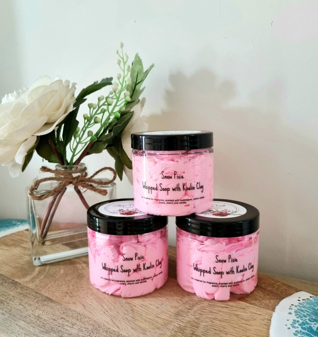Snow Pixie Scented Whipped Soap: Multi-purpose for Bath, Shower or Shaving (100g Pot) - Etsy UK