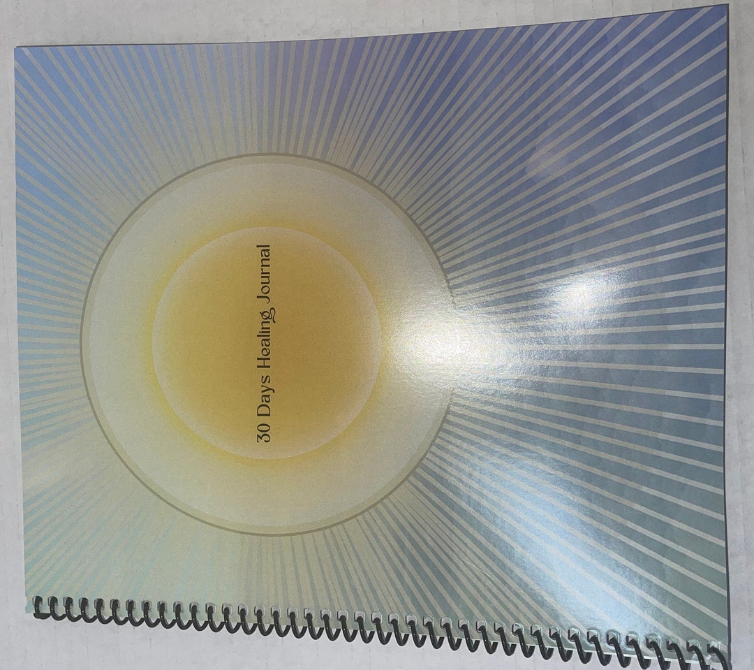 30 Day Blank Healing Journal. Self Healing, Healing Tracker - Etsy
