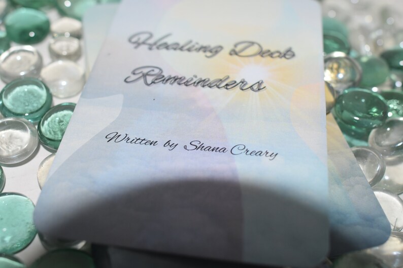 30 Days Healing Deck Reminders Card Deck. Cards to Assist You on Your ...