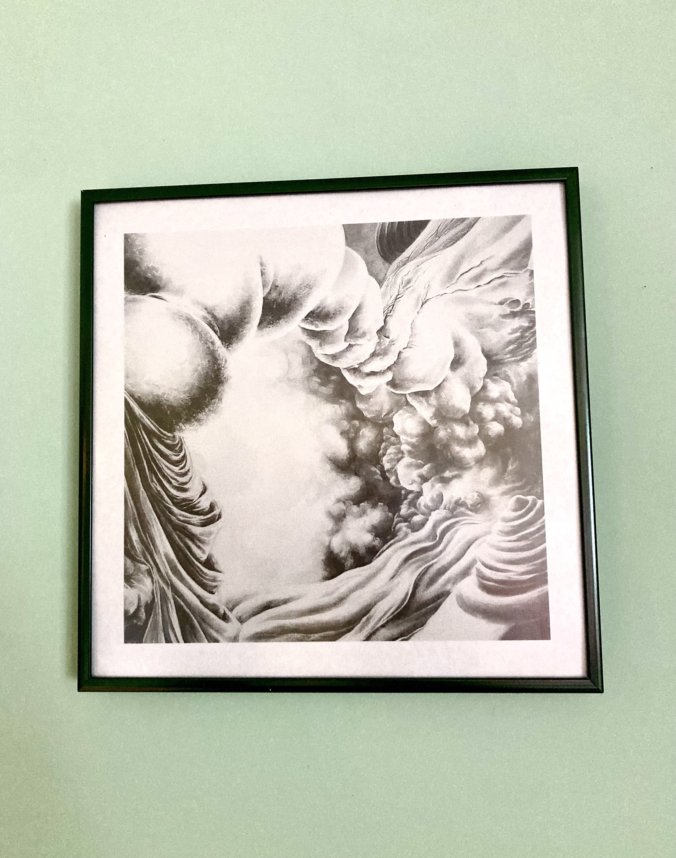 Arte impresión dibujo orgánico - Etsy España