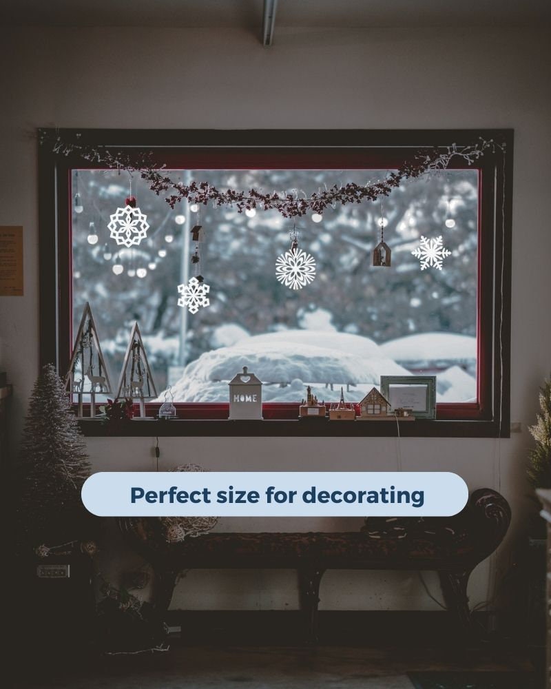 10 Paper Snowflake Printable Template Pattern | Instant Download ...