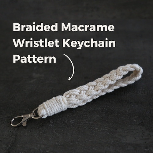 Digital Macrame Rainbow Keychain Pattern Instant Download - Etsy