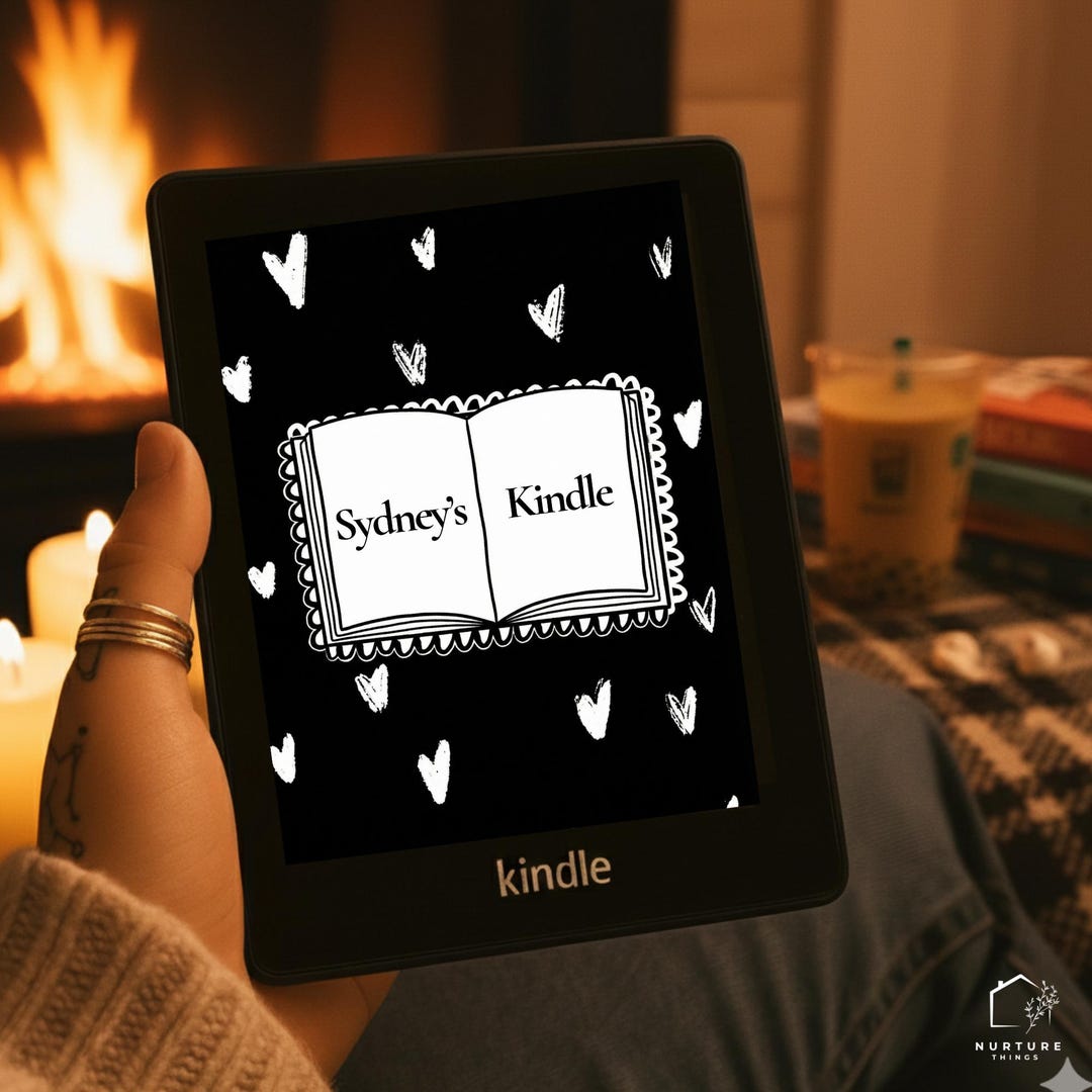 YOUR NAME Personalized Kindle Lock Screen, Custom Name Screen Saver ...