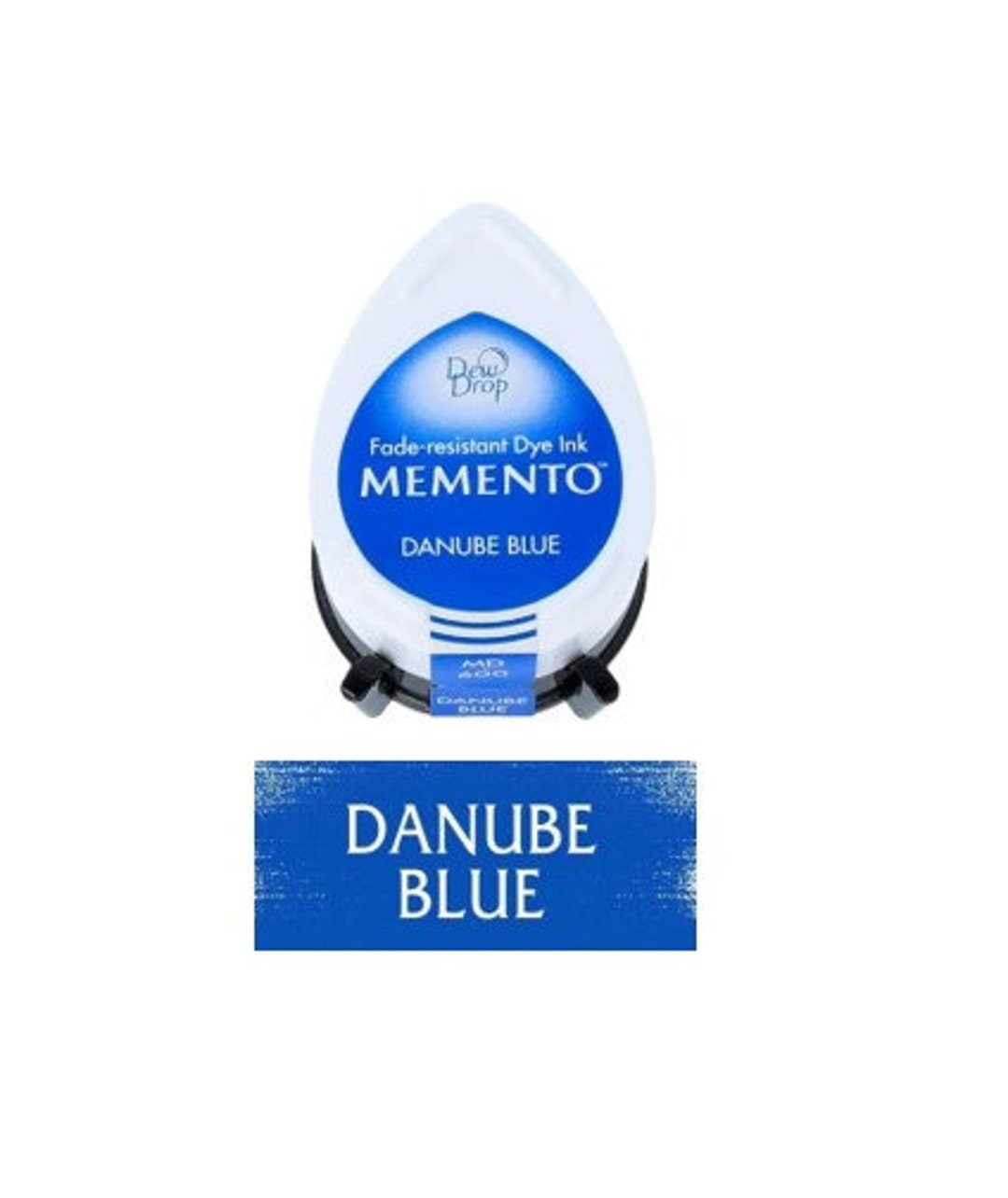 Stamp Ink Pad Danube Blue Memento Dew Drop Dark Inkpad Waterproof ...