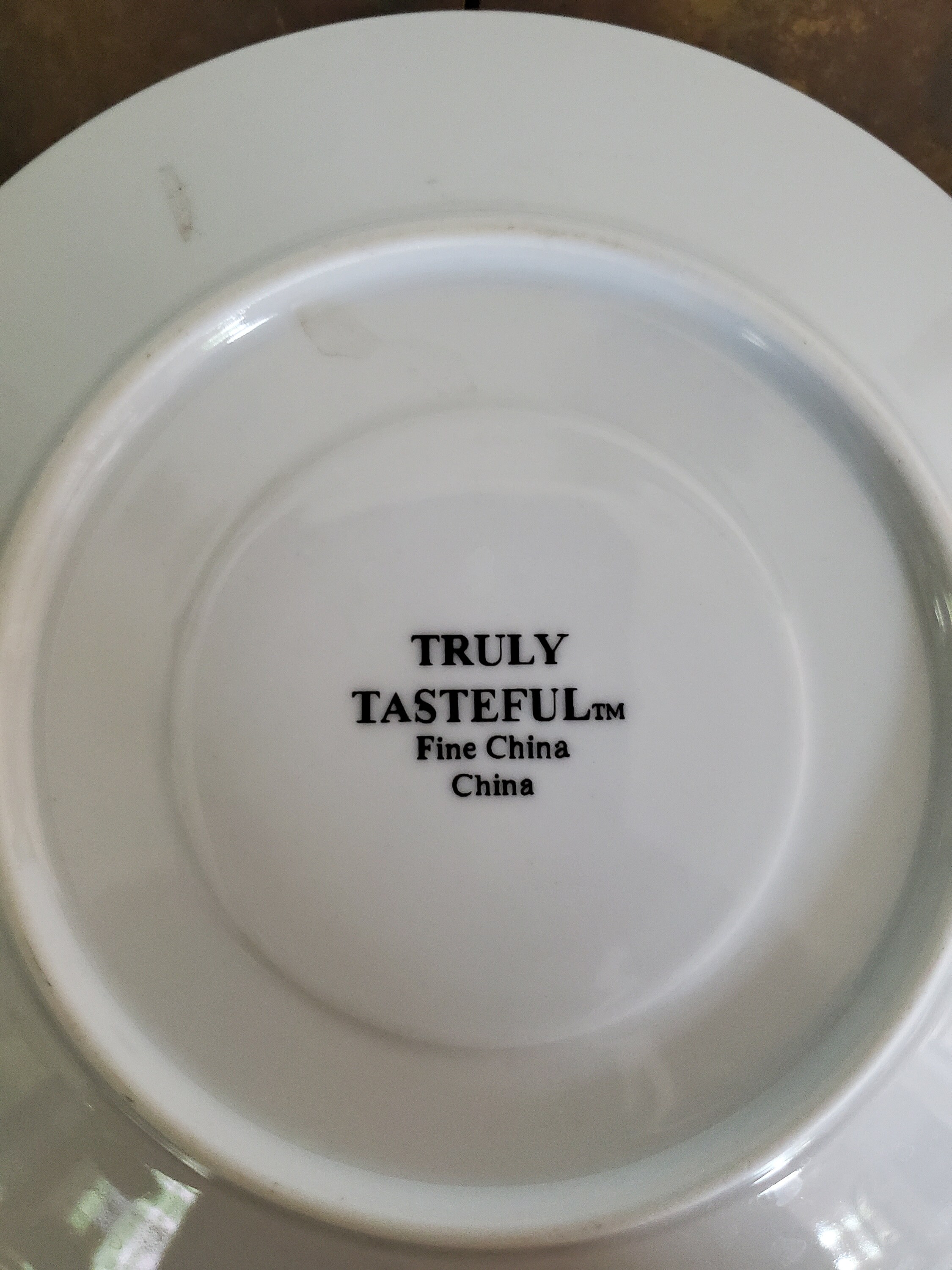 Vintage Truly Tasteful Tea Cup and Saucer - Etsy