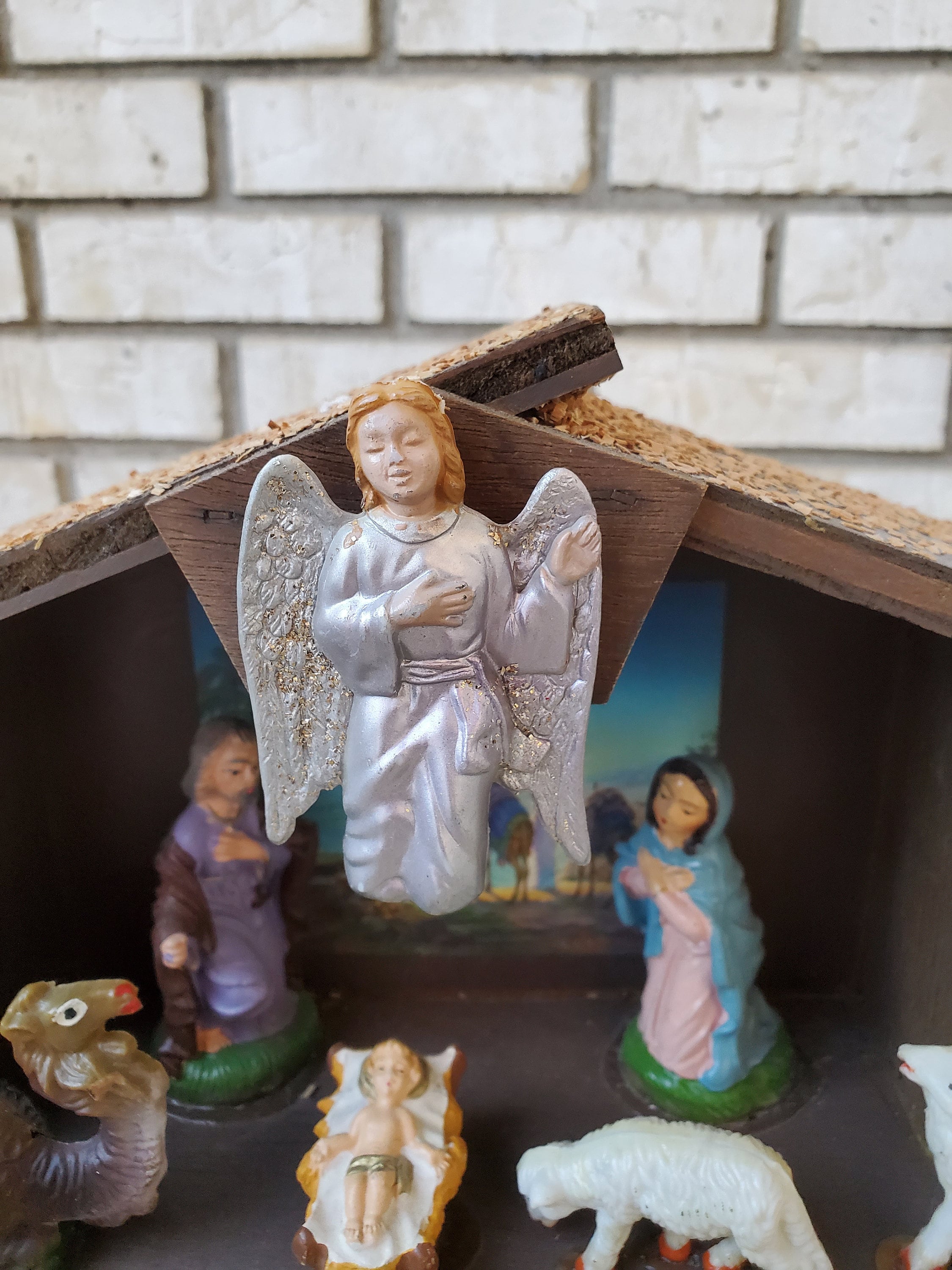 Vintage Nativity Set - Etsy