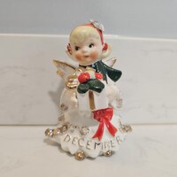 Vintage Set of Porcelain Christmas Angels - Etsy