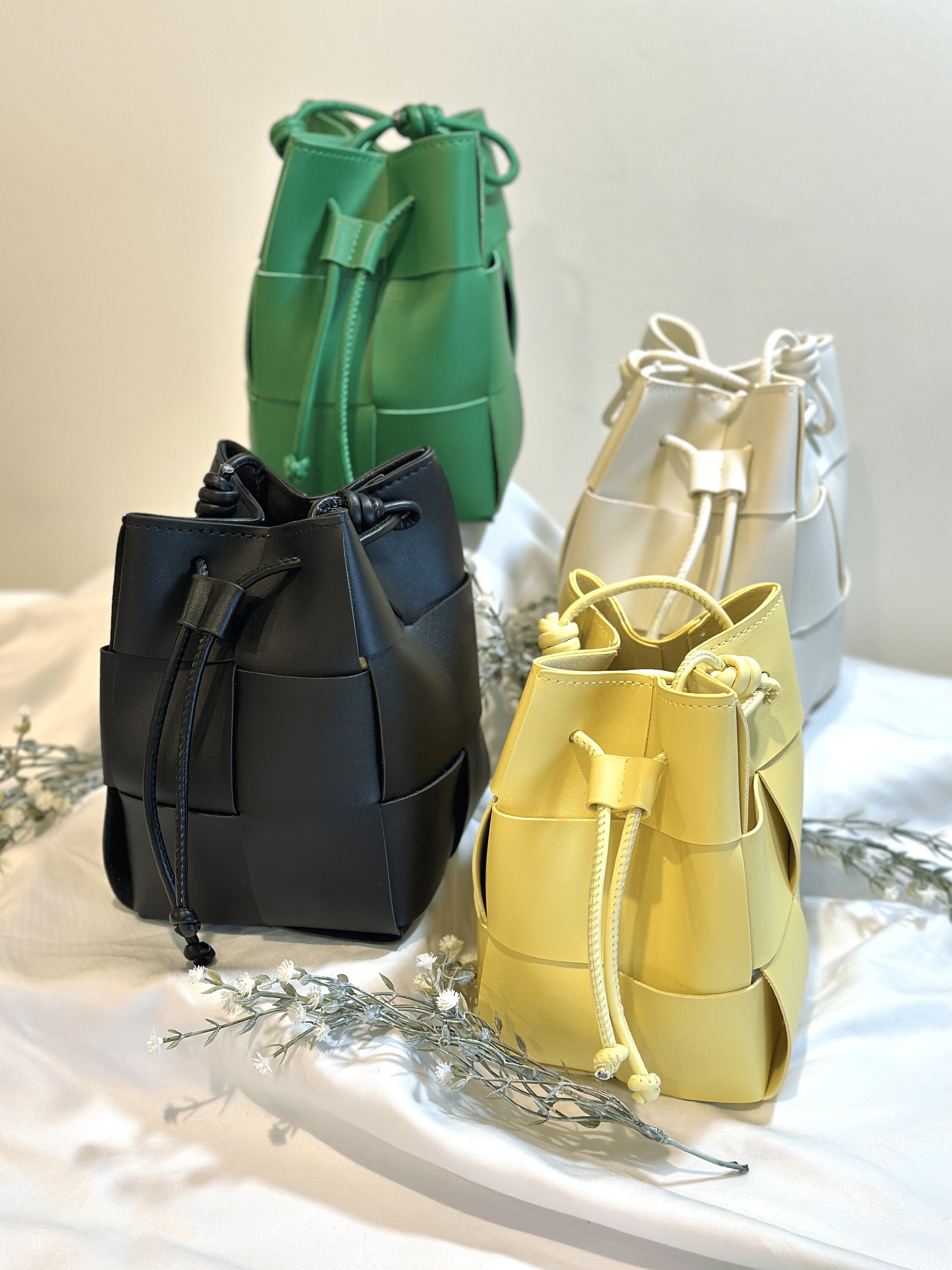 YELLOW BUCKET BAG - Etsy