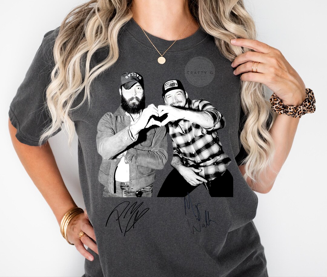 Cowboy Post Wallen Heart DTF Adult Unisex T-shirt, Crewneck - Etsy