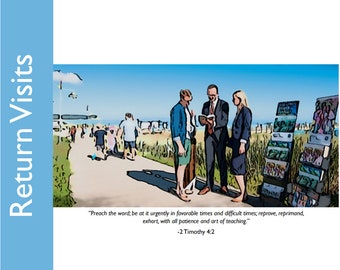 Jw Return Visit Book - Etsy