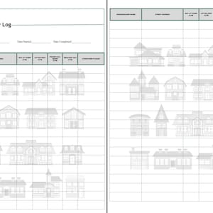 JW Territory Log-house to House/phone/letter Writing - Etsy