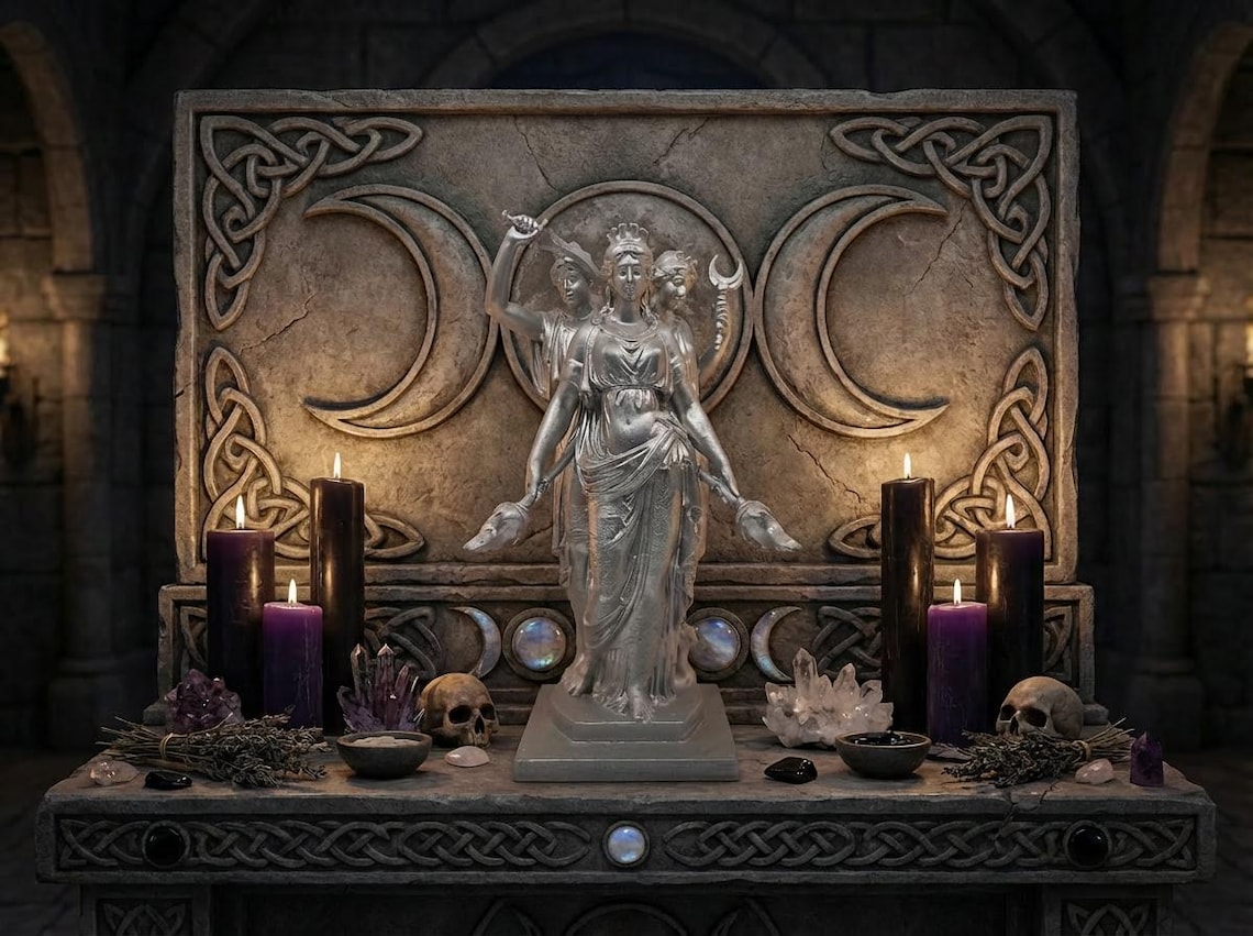 Hecate Statue, Hecate, Hecate Figure, Hekate Statue, Hekate Figure ...