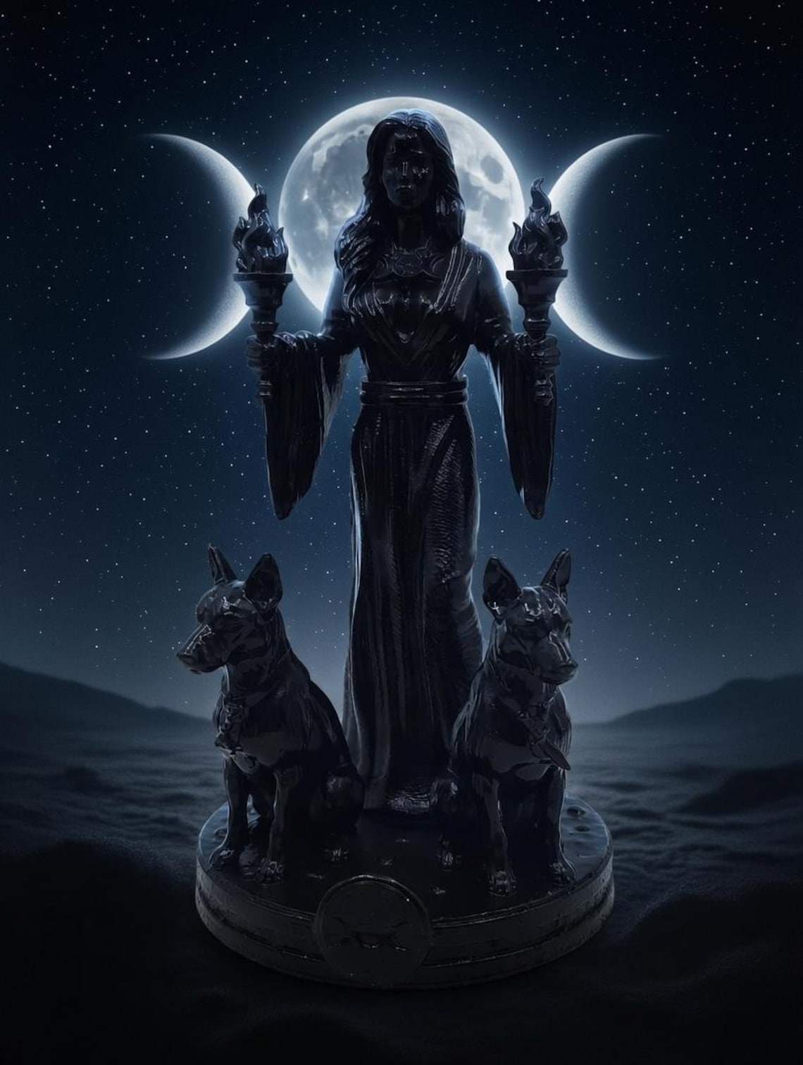 Hecate Statue, Hecate, Hecate Figure, Hekate Statue, Hekate Figure ...