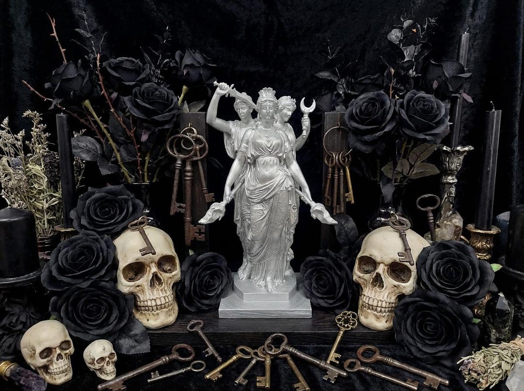 Hecate Statue, Hecate, Hecate Figure, Hekate Statue, Hekate Figure ...