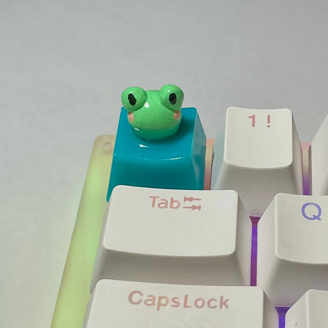 Froggy Artisan Keycap - Etsy
