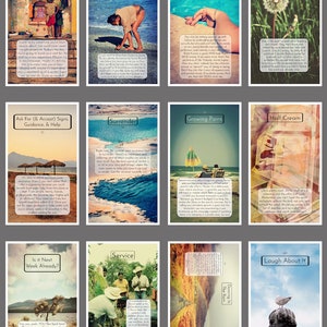 The Ladder, 110-card Oracle Deck With Written Messages for Mental ...