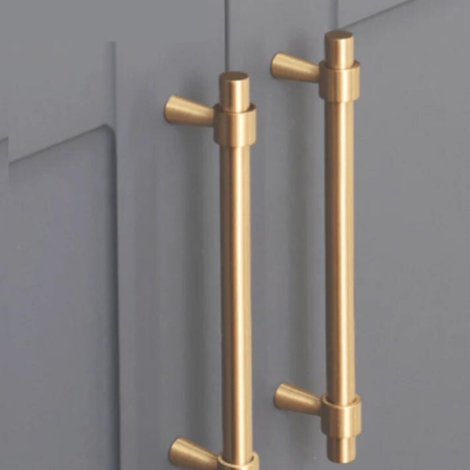 Albert Park Shaker Solid Brass Handles - Etsy